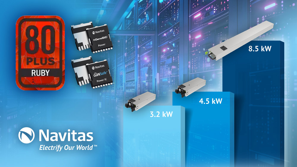 Navitas exceeds new 80 PLUS ‘Ruby’ certification for highest level of ...